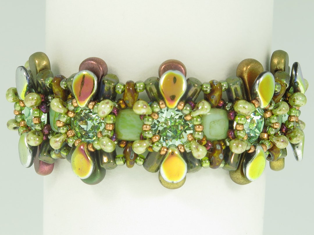 Contessa -beading Tutorial - Amos Par Puca Pip Rulla Drops Superduo ...