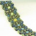 Fireflies Bracelet -beading Tutorial - Superduo Paisley Duo Pearls Tila ...
