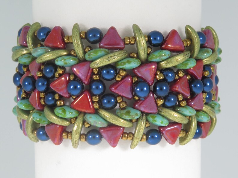 Amazons Beading Tutorial Super Kheops Par Puca Lentil - Etsy Israel