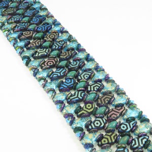 Kites Bracelet - Beading Tutorial - Kite & O Beads Superduo and Crystal ...