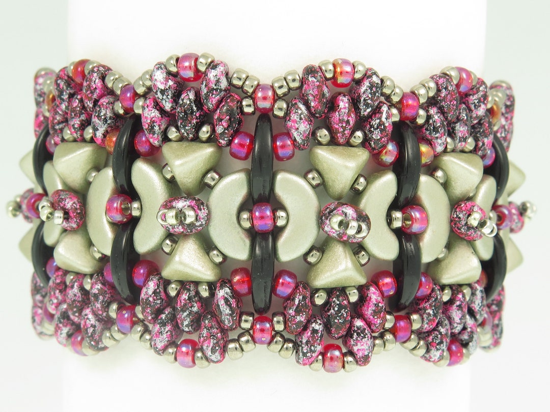 Kaleidoscope -beading Tutorial - Arcos Kheops Par Puca Superduo ...