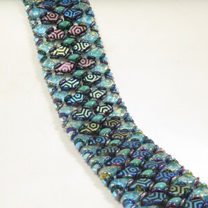 Kites Bracelet - Beading Tutorial - Kite & O Beads Superduo and Crystal ...