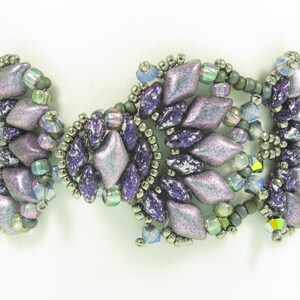 Waterfall -beading Tutorial - Swarovski Gemduo Diamondduo Superduo ...