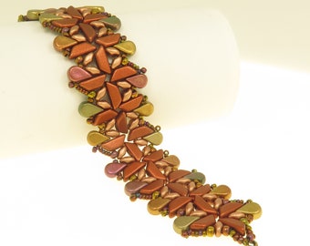 Links Beading Tutorial Arcos Par Puca Bracelet Beading | Etsy