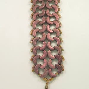 Links - Beading Tutorial, Arcos Par Puca Bracelet, Beading Pattern ...