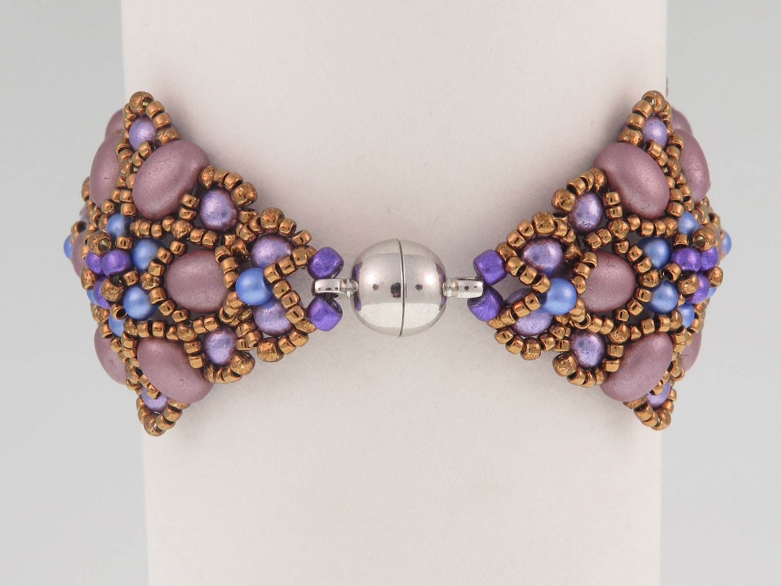 Marrakech Bracelet - Beading Tutorial - Samos Par Puca Pearl and Seed ...