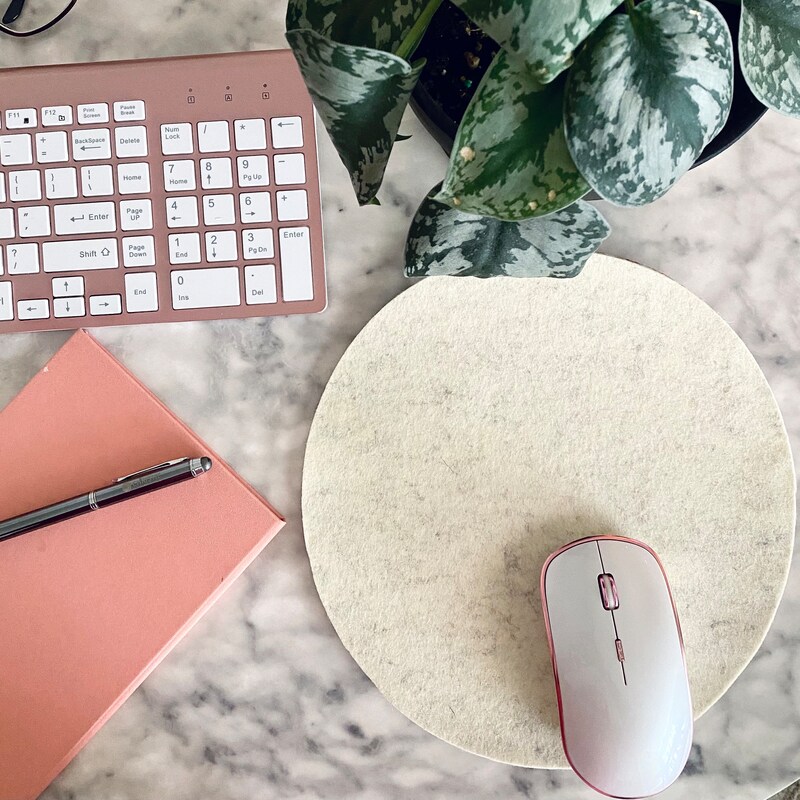 Felt Mouse Pad - Etsy