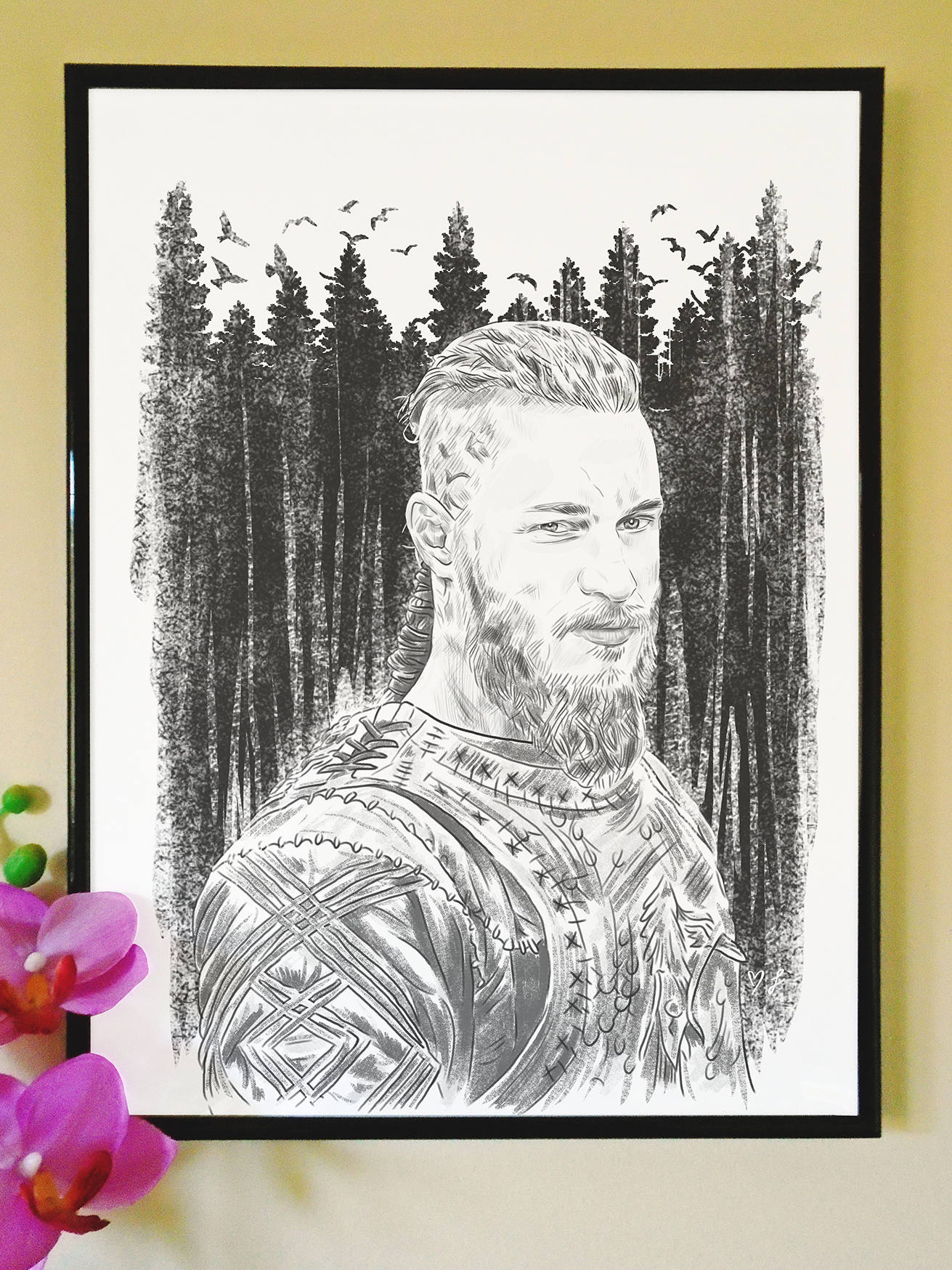 Ragnar Art Print - Etsy