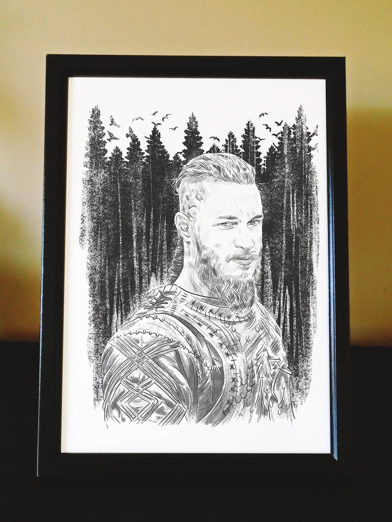 Ragnar Art Print - Etsy