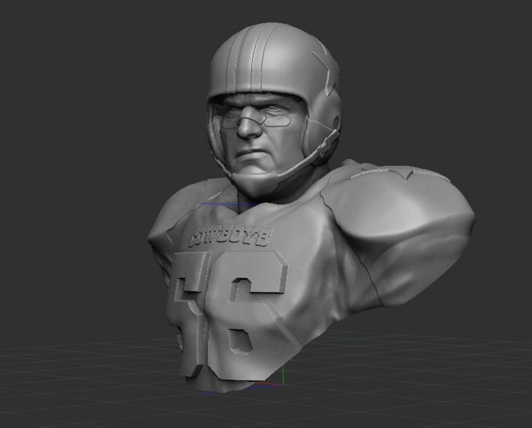 Vintage Dallas Cowboy Throwback Bust - Etsy