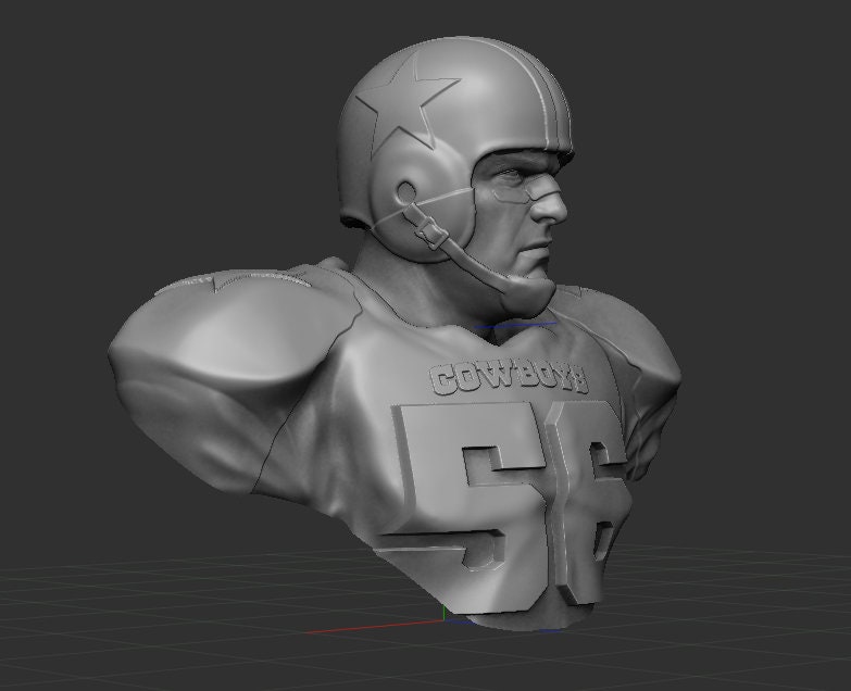 Vintage Dallas Cowboy Throwback Bust - Etsy