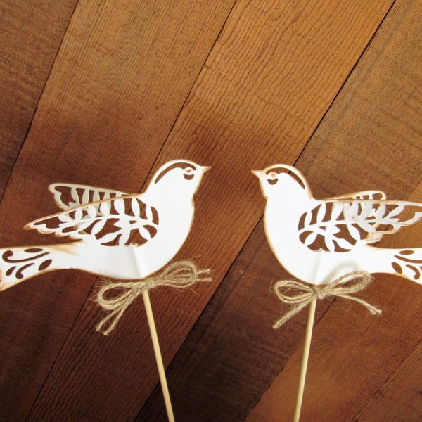 Bird Wedding Cake Topper - Etsy