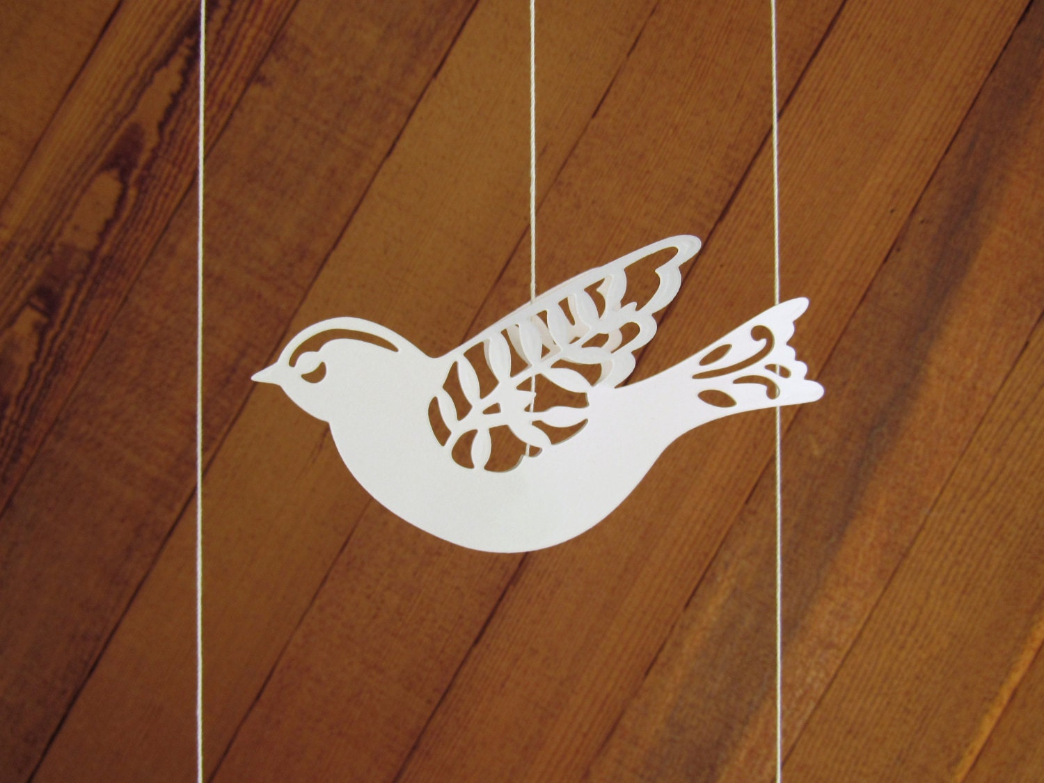 Flying Birds Doves Wedding Backdrop / Party Decoration / Hanging Decor ...