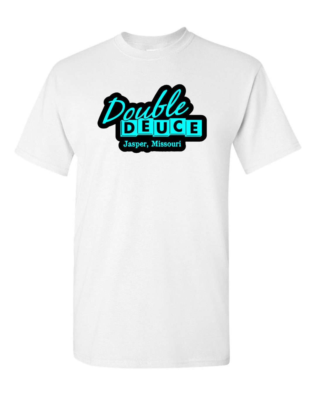 Double Deuce T-SHIRT - Road House 80's Movie Tees - Etsy
