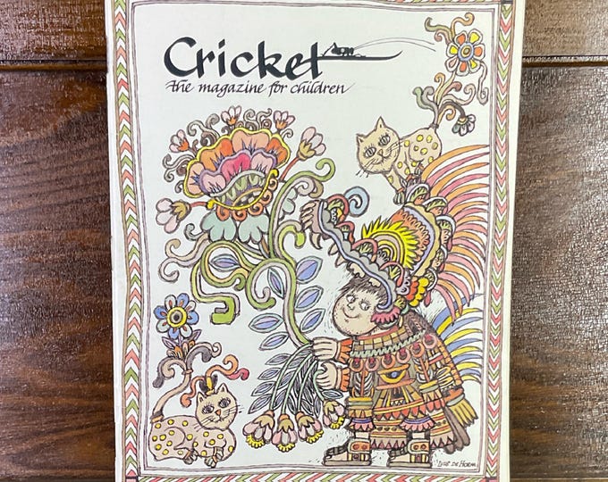 Vintage Cricket Magazine - Etsy