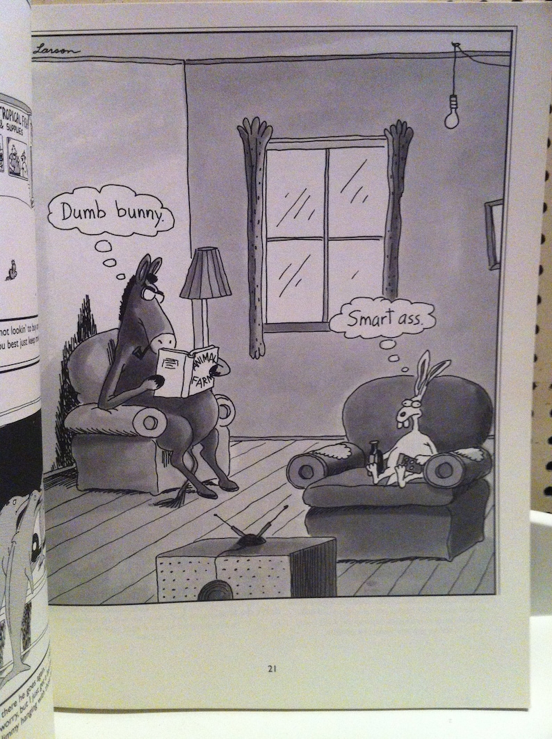 The Far Side Gallery 5 by Gary Larson foreword by Jane Goodall | Etsy