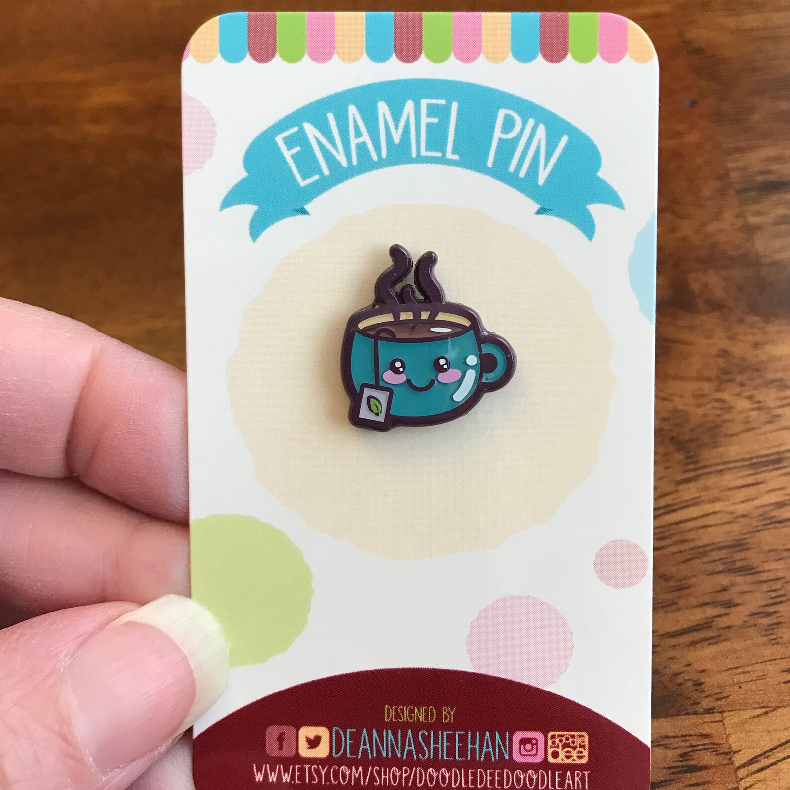 Hot Tea Soft Enamel Pin Tea Enamel Pin Chai Lapel Pin - Etsy