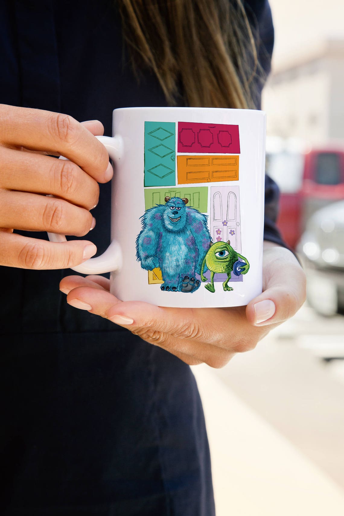 A Monsters Inc Mug Coffee Tea Design on Both Sides - Etsy