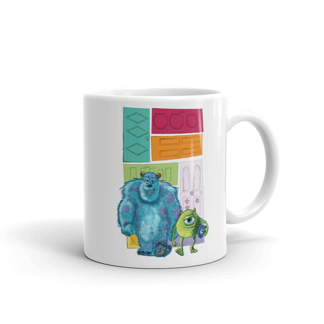 A Monsters Inc Mug Coffee Tea Design on Both Sides | Etsy