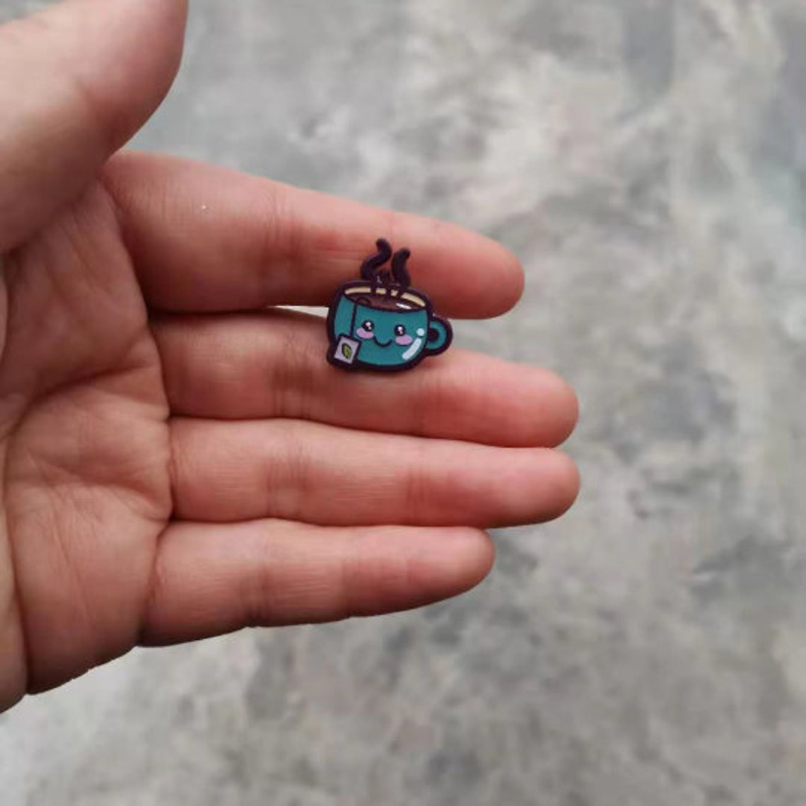 Hot Tea Soft Enamel Pin Tea Enamel Pin Chai Lapel Pin - Etsy