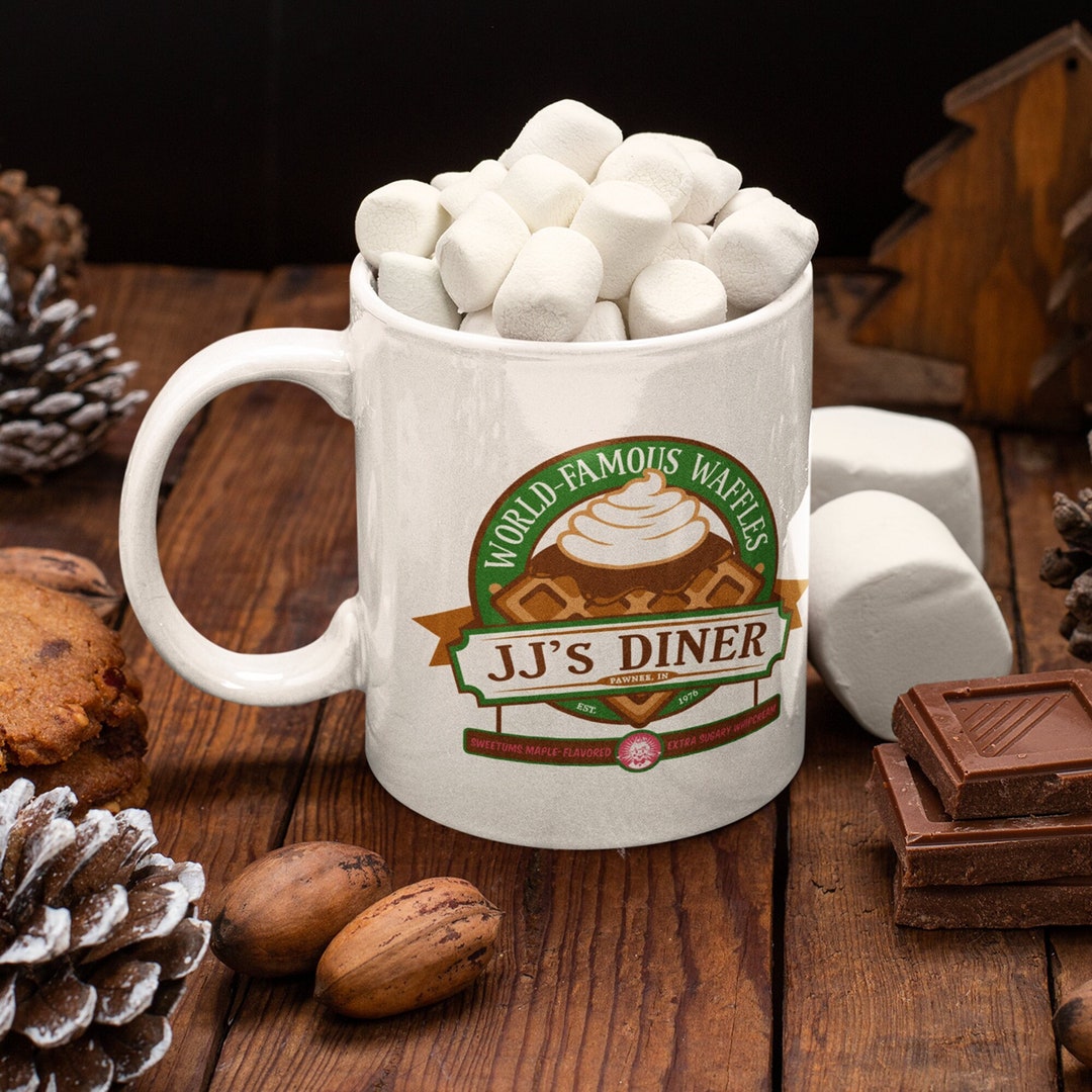 Jj's Diner: A Parks and Recreation Mug Coffee Tea - Etsy