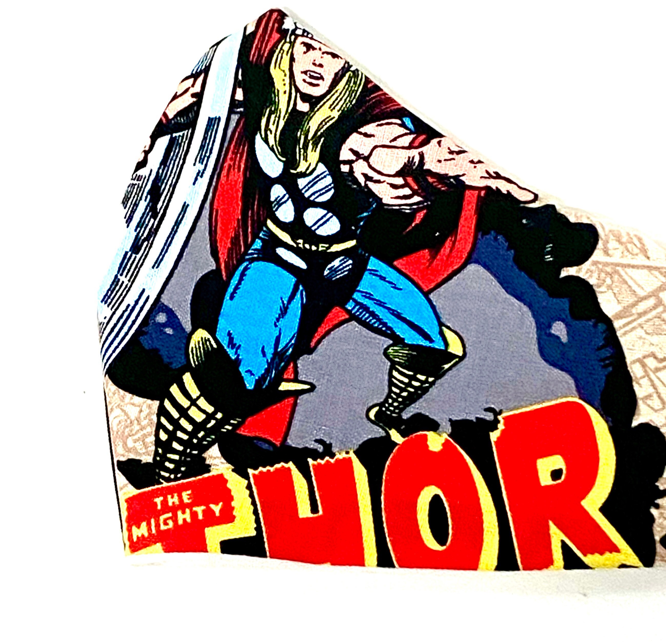 Thor Face Mask Printed Face Mask For Boys Comics Lover Mask | Etsy