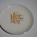 2 Golden Wheat Pattern Dishes 22k Gold Trim Dinner Plate and Salad ...