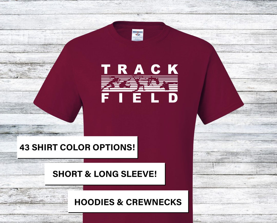 Track and Field, Track T Shirt, Unisex Shirt, Gift for Runner, Track ...