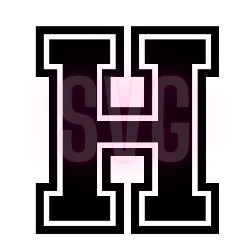 H,monogram Letter Svg,monogram Font Svg,monogram Svg,wedding Monogram ...