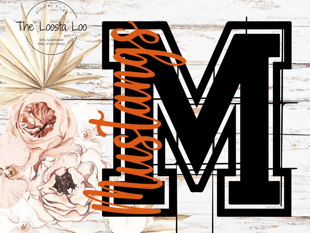 Mustangs SVG | Mustangs PNG | Cheer Mom SVG | Mustangs Mom | Digital ...