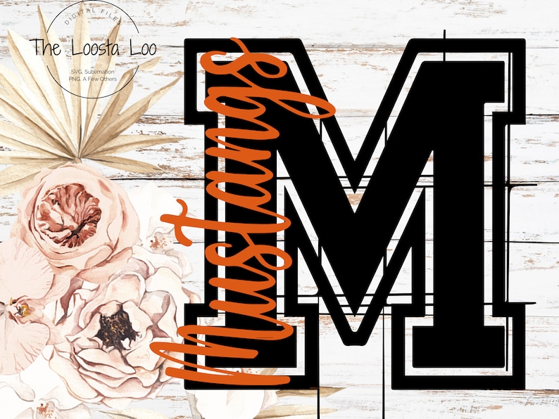 Mustangs SVG / Mustangs PNG / Cheer Mom SVG / Mustangs Mamá / Archivos ...