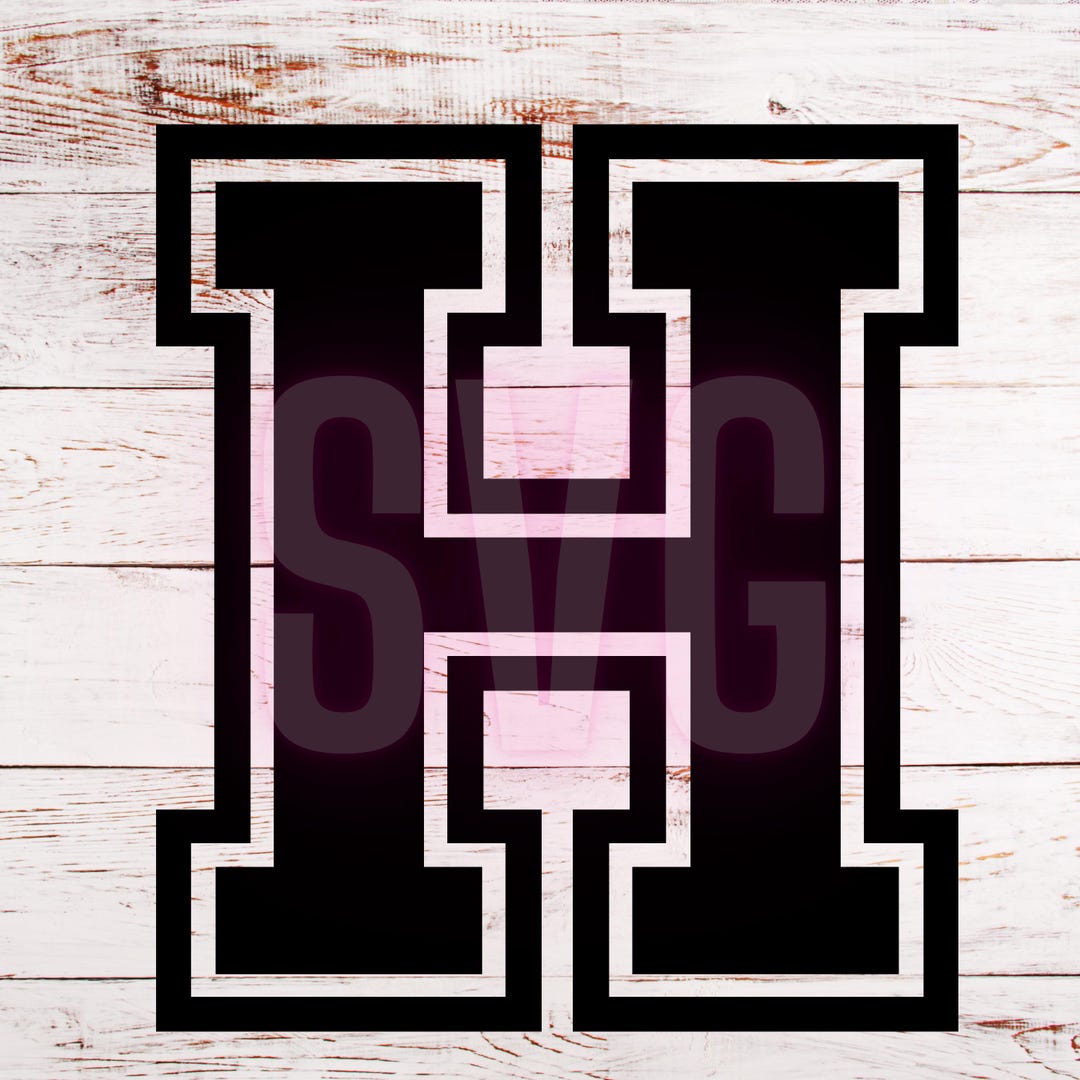 H,monogram Letter Svg,monogram Font Svg,monogram Svg,wedding Monogram ...