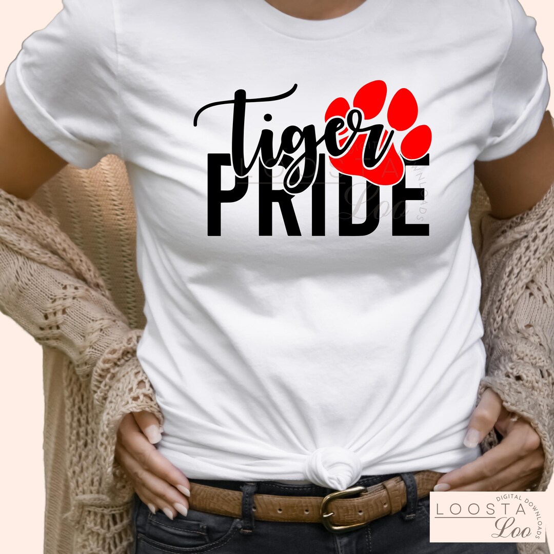 Digital Download, Tigers Football Svg, Png, Tiger Head Svg, Go Tigers ...