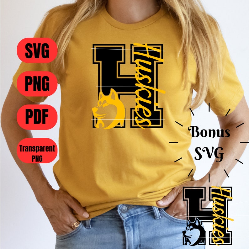 Huskies SVG | School Spirit & Cheer Designs | Digital Download for ...