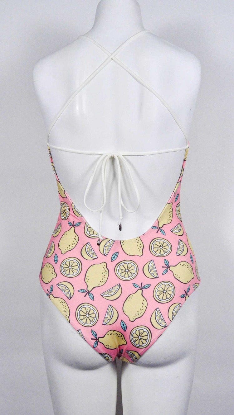 Cross Back One-piece - Etsy