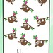 Sloth Number Flash Cards - Etsy
