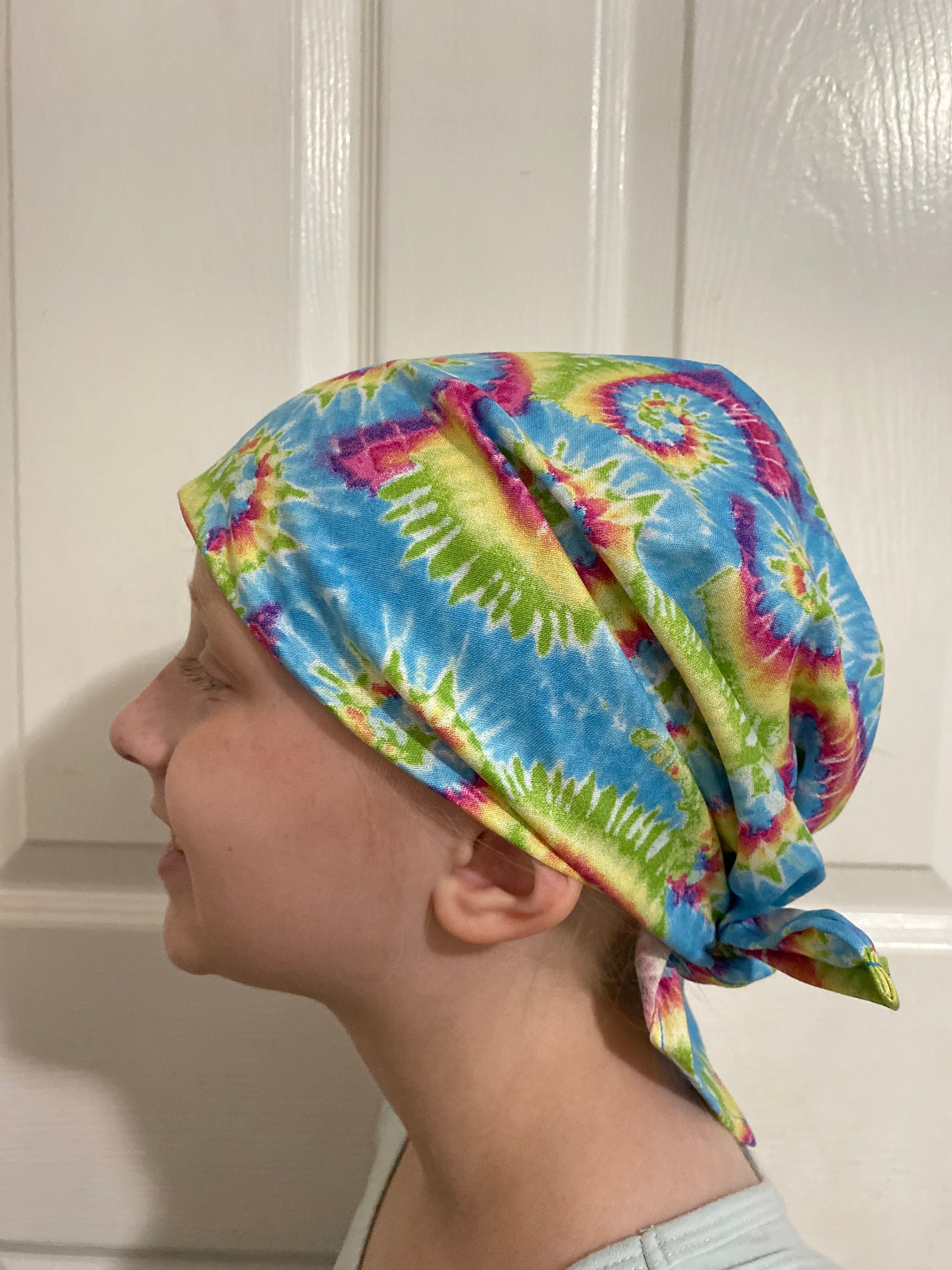 Colorful Tie Dye Bandana - Etsy