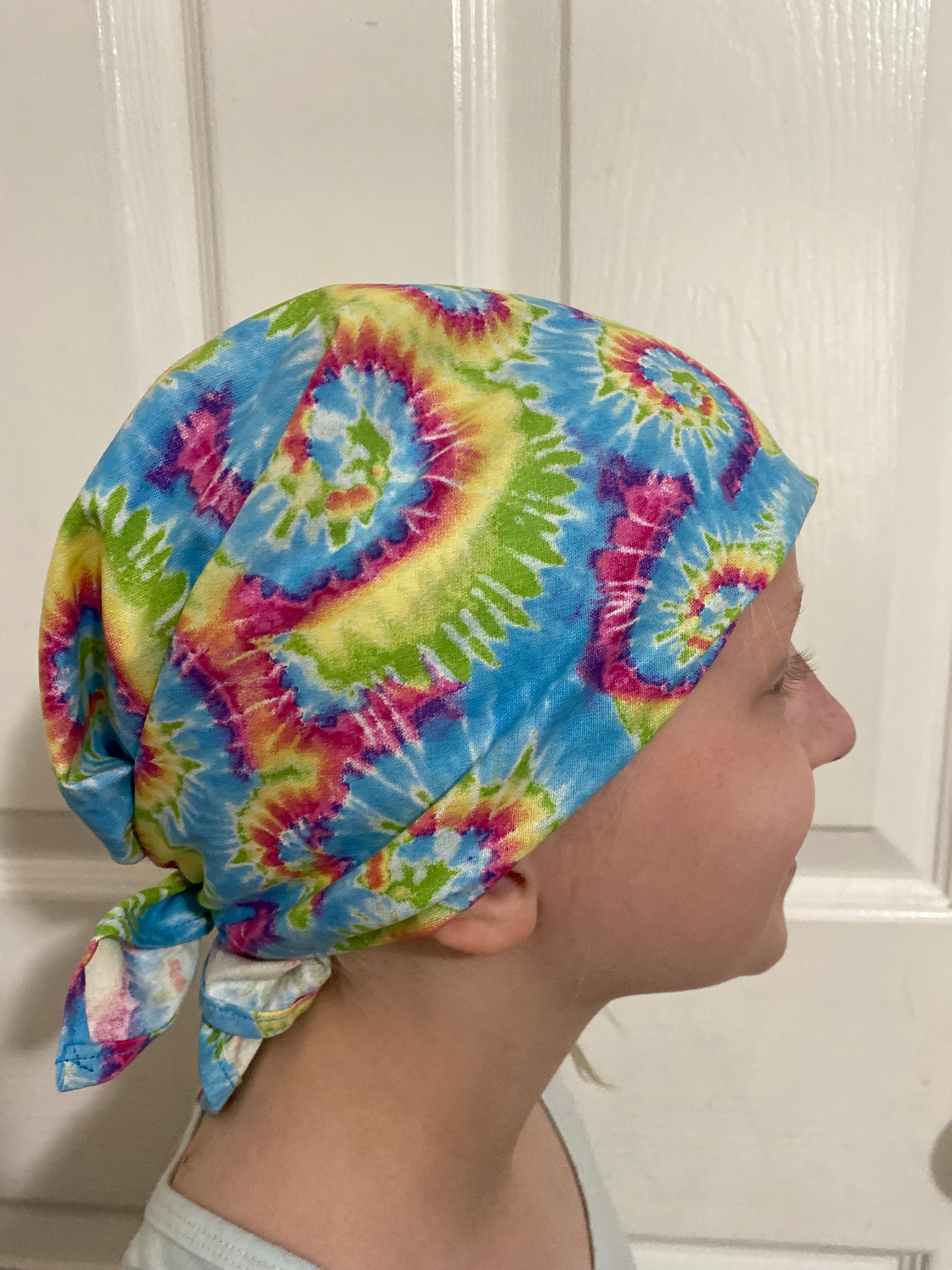 Colorful Tie Dye Bandana - Etsy
