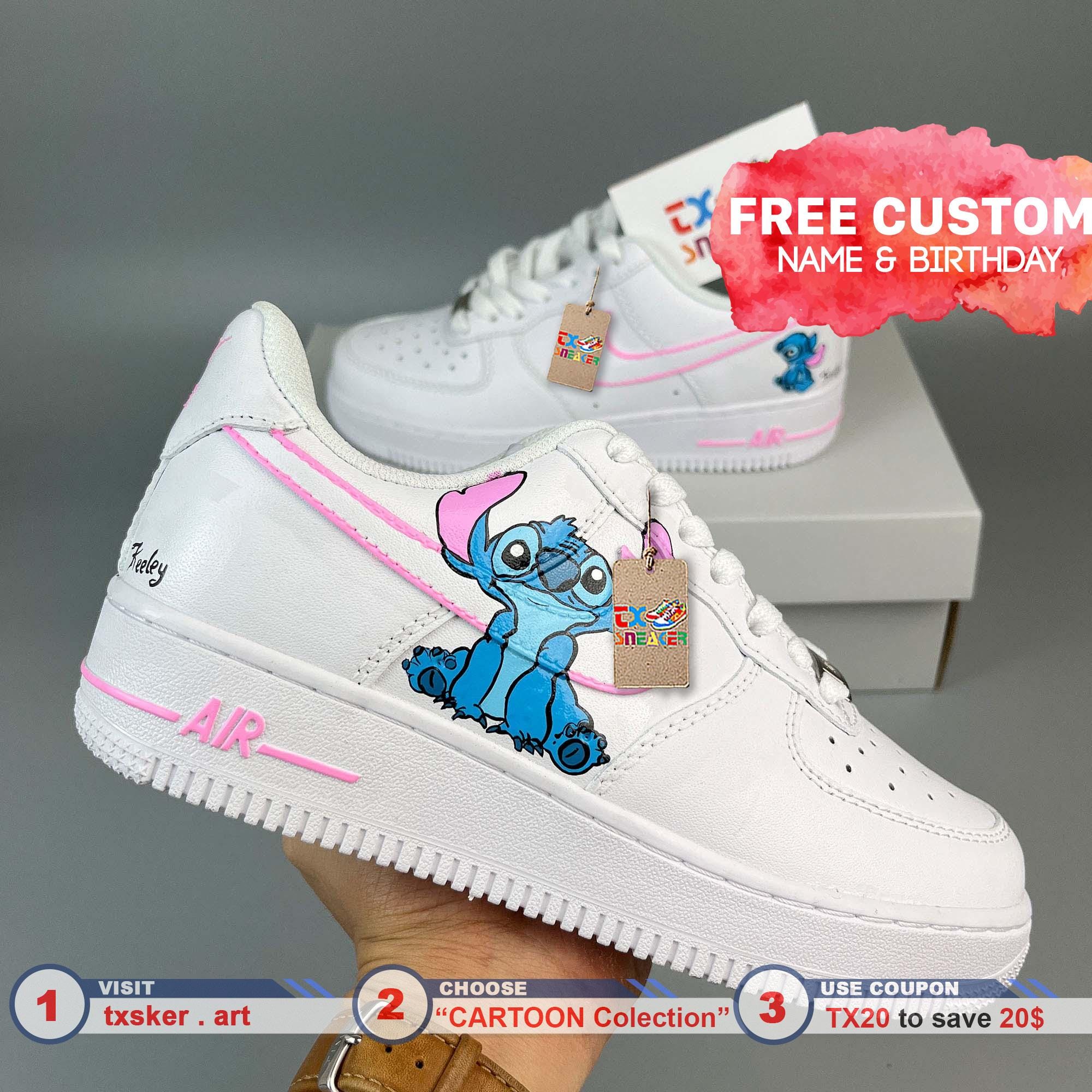 Custom Air Force Ones Kids, Toddler Sneakers, Rick Custom Air Force 1 ...