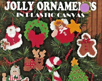 Flamingo Christmas Ornaments-plastic Canvas Pattern-pdf - Etsy