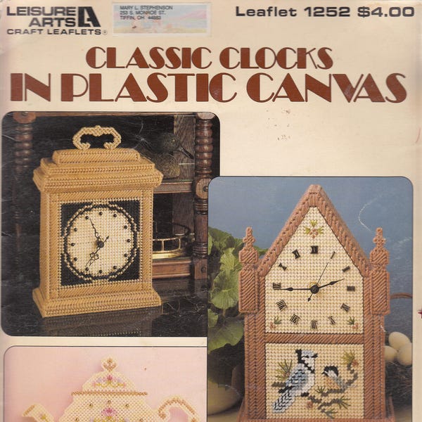 Plastic Canvas - Etsy