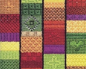 Plastic Canvas Vintage PDF Pattern Beribboned Hearts - Etsy