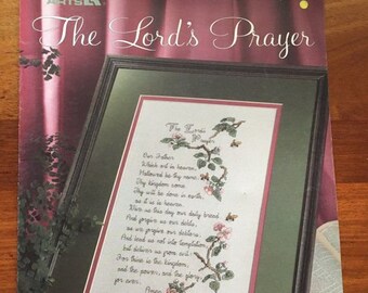 Prayer Cross Stitch - Etsy