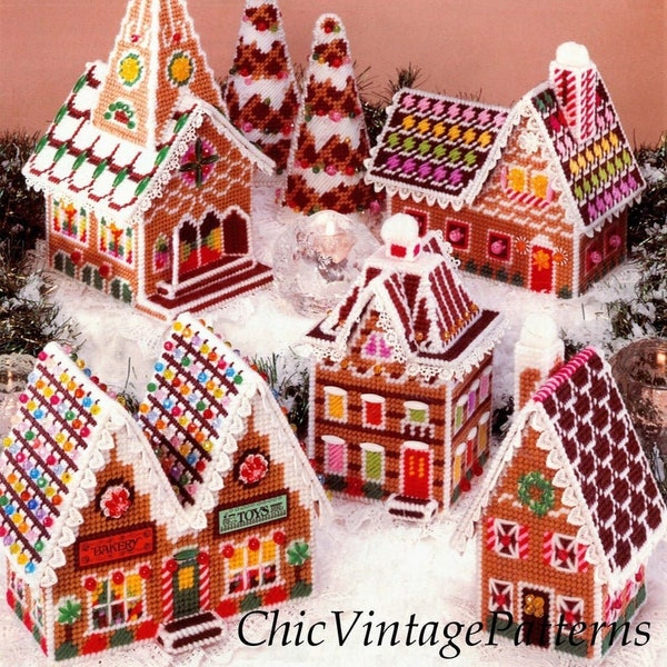 Gingerbread Village - Etsy