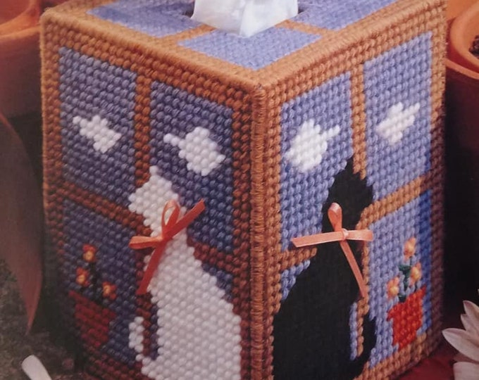 Cat Lovers Plastic Canvas Sign Pattern - Etsy
