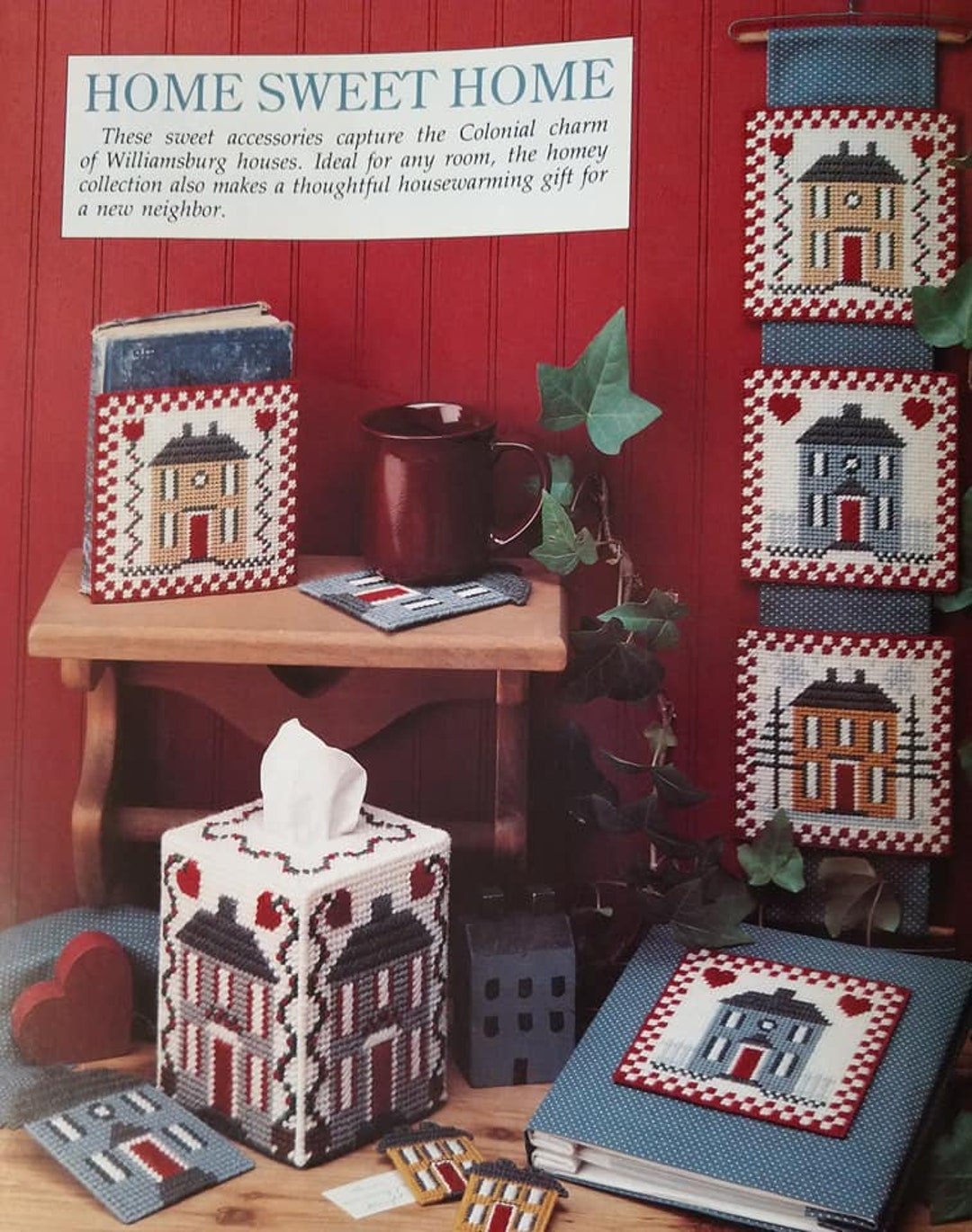 Home Sweet Home PDF Plastic Canvas Pattern - Etsy