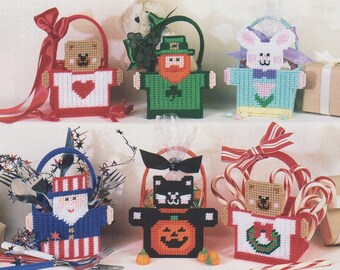 EBOOK Baby Baskets Plastic Canvas PATTERNS Only No Instructions Instant ...