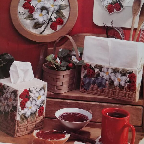 Napkin Holder Plastic Canvas Pattern - Etsy