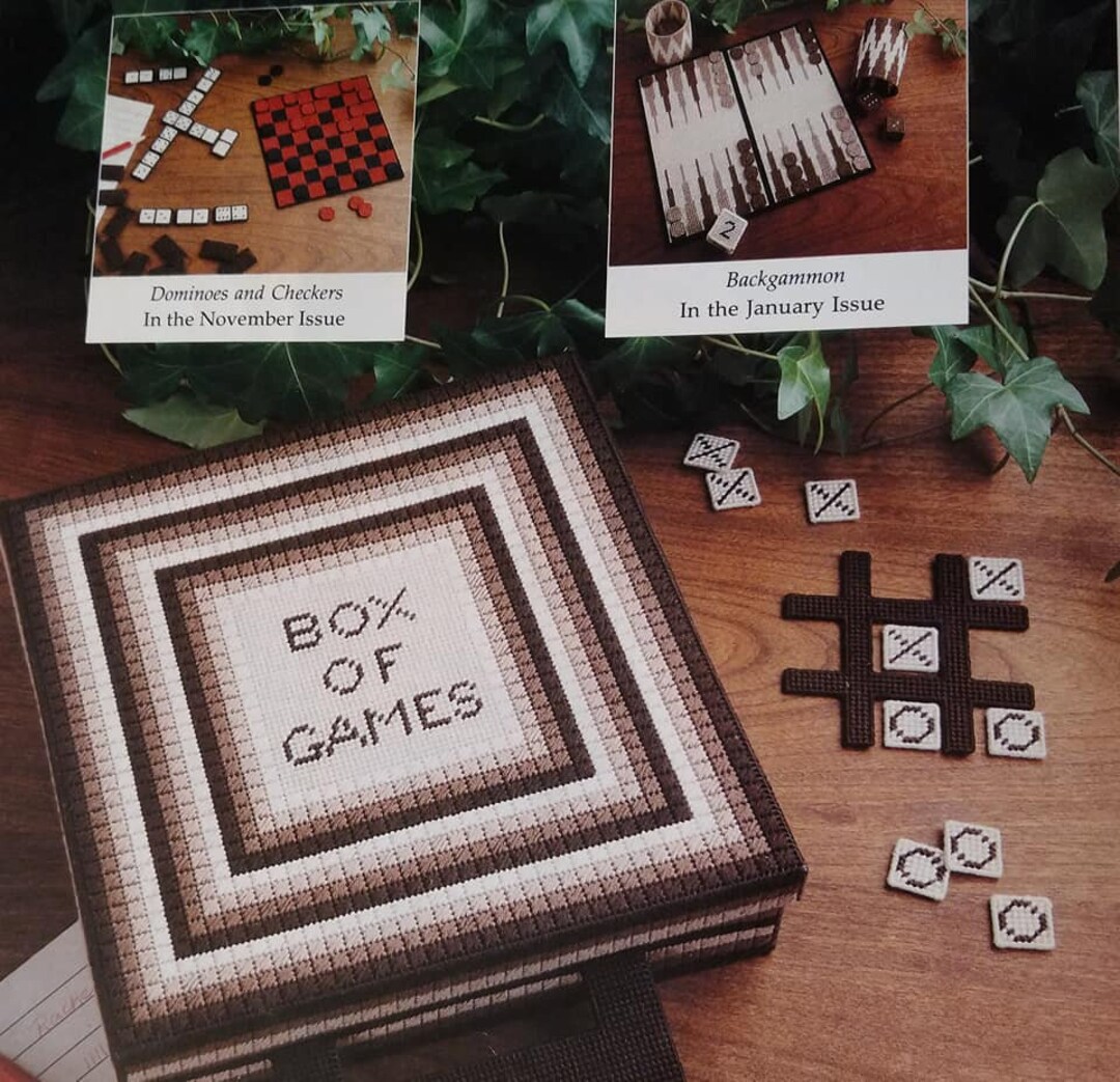 Games People Play COMPLETE SET PDF Plastic Canvas Pattern - Etsy