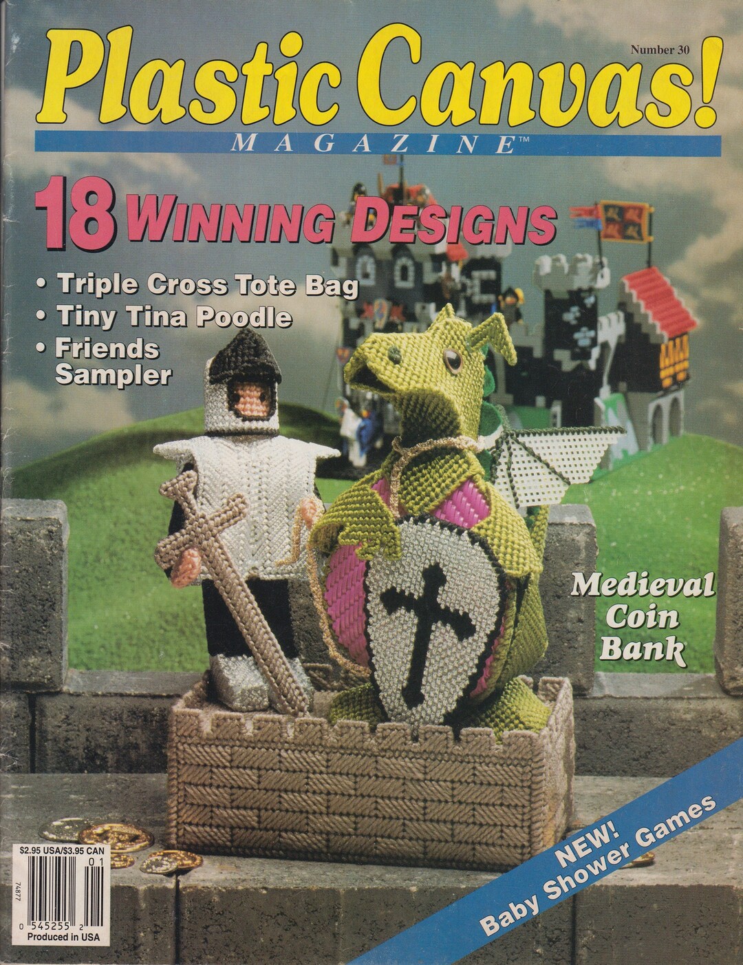 Plastic Canvas Magazine 30 January/february 1994 PRINT Plastic Canvas ...